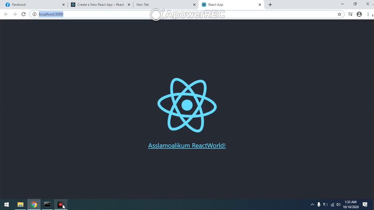 Render Run Asslamoalikum World React Renderrunreactreactappreactjs Youtube 0306