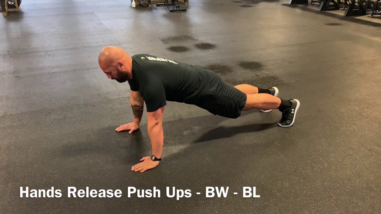Hands Release Push Ups - YouTube