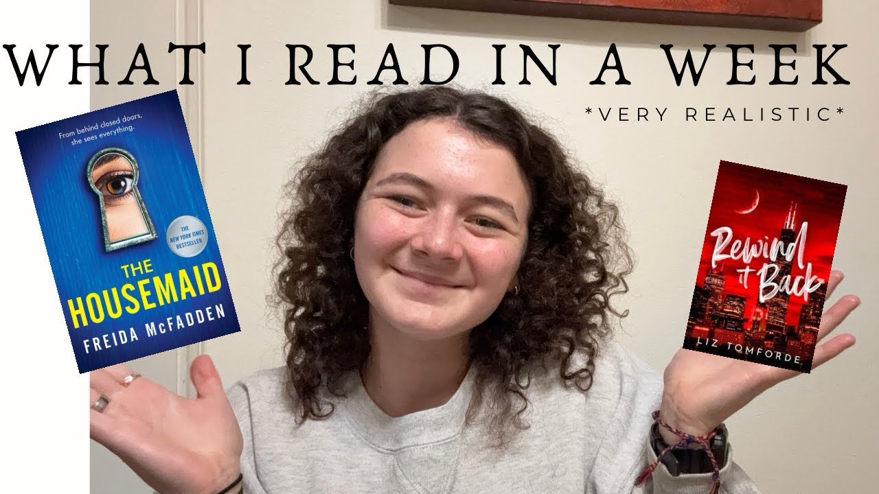 What I Read in a Week! (realistic reading vlog) - YouTube
