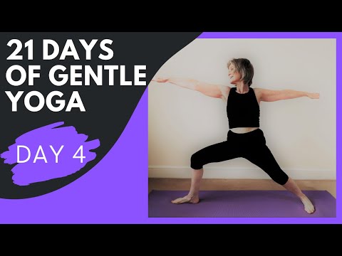 21 Day Yoga Challenge Free | DAY FOUR | 21 day yoga for beginners