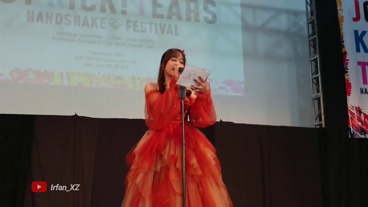 Angel JKT48 Graduation Speech | JKT48 Joy Kick Tears HSF - YouTube