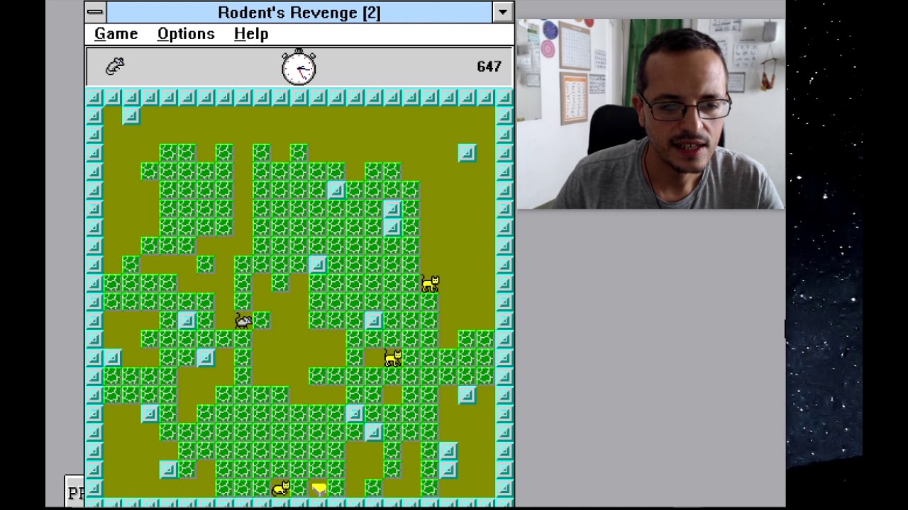 Rodent´s Revenge (1991 - Windows 3.1) - Juego de puzzles de Microsoft ...
