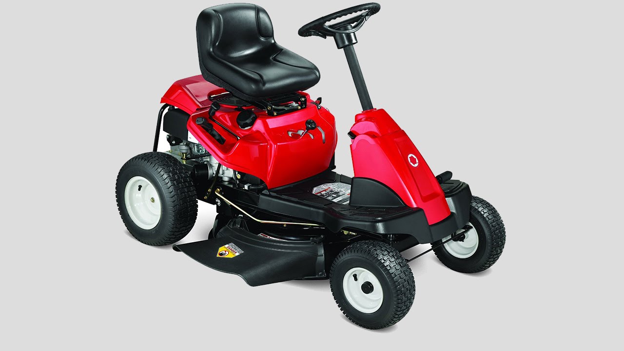 Troy Bilt 420 Garden Tractor Ride on Lawn Mower Review Video - YouTube