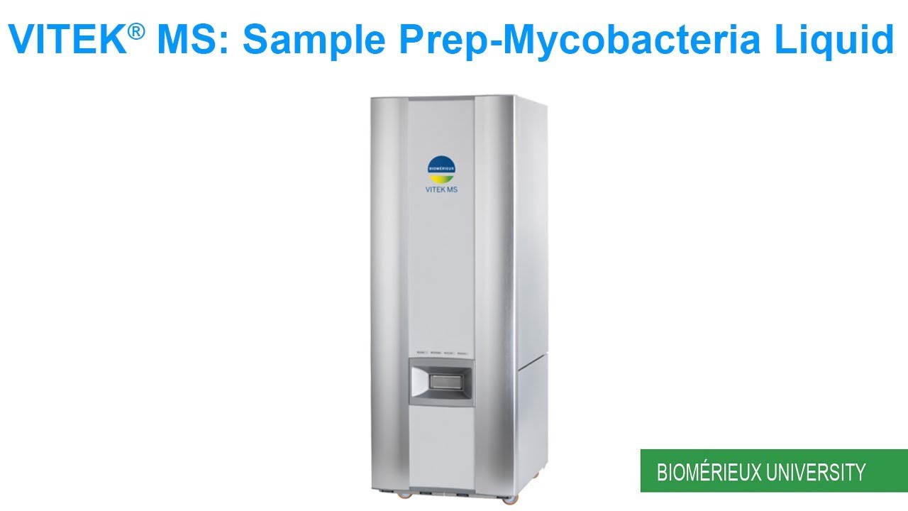 VITEK MS: Sample Prep-Mycobacteria Liquid - YouTube