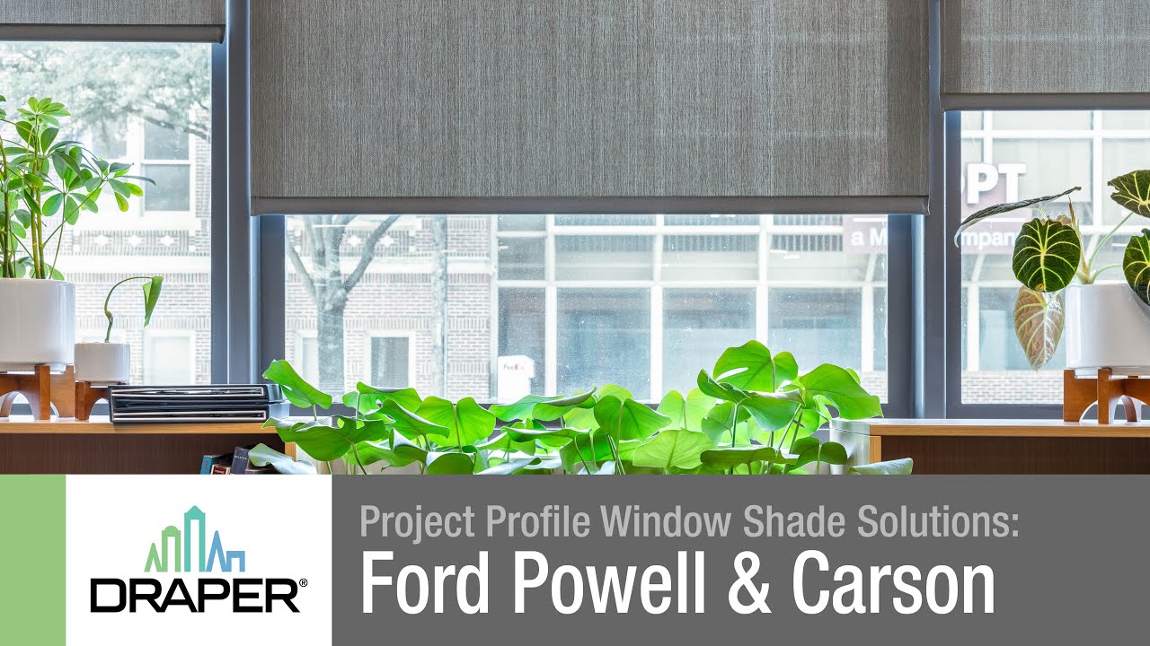 Project Profile Window Shade Solutions: Ford Powell & Carson - YouTube