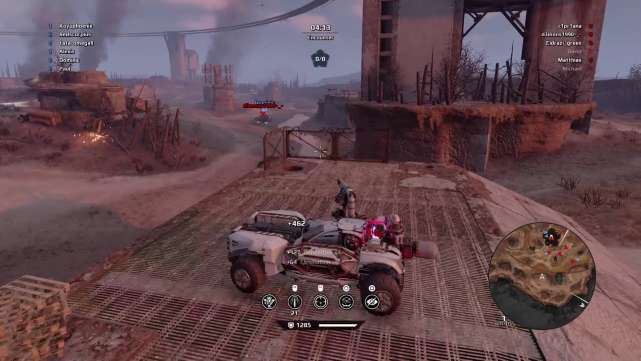 Playing a Single Relic: The Scorpion - Crossout Gameplay PS4 - YouTube