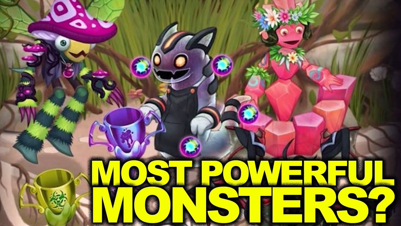 Most Powerful Monsters Now In Colossingum in My Singing Monsters - YouTube