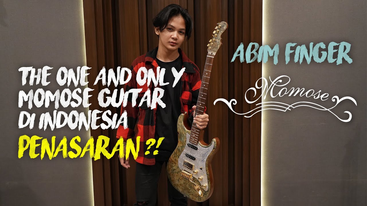 The ONE and ONLY Momose Guitars in Indonesia (Limited Edition) demoed by Abim Finger - YouTube