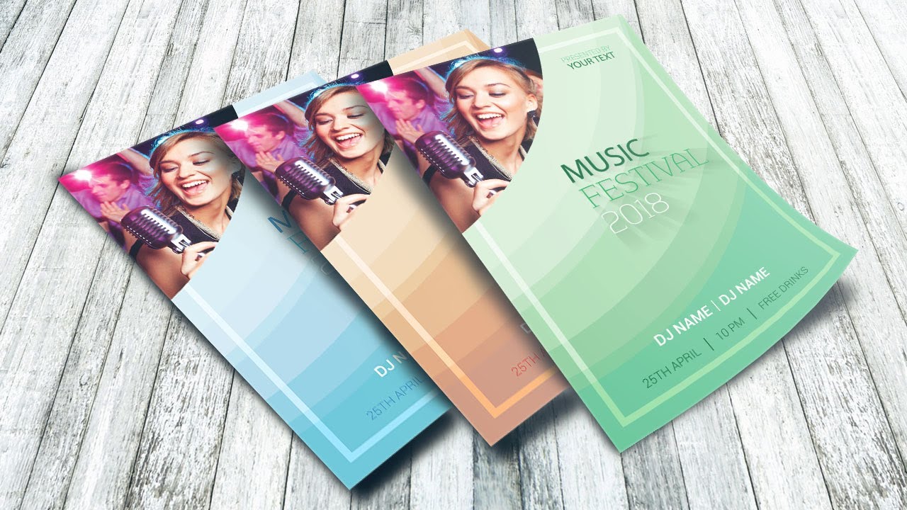 Illustrator Tutorial - Party Flyer - YouTube