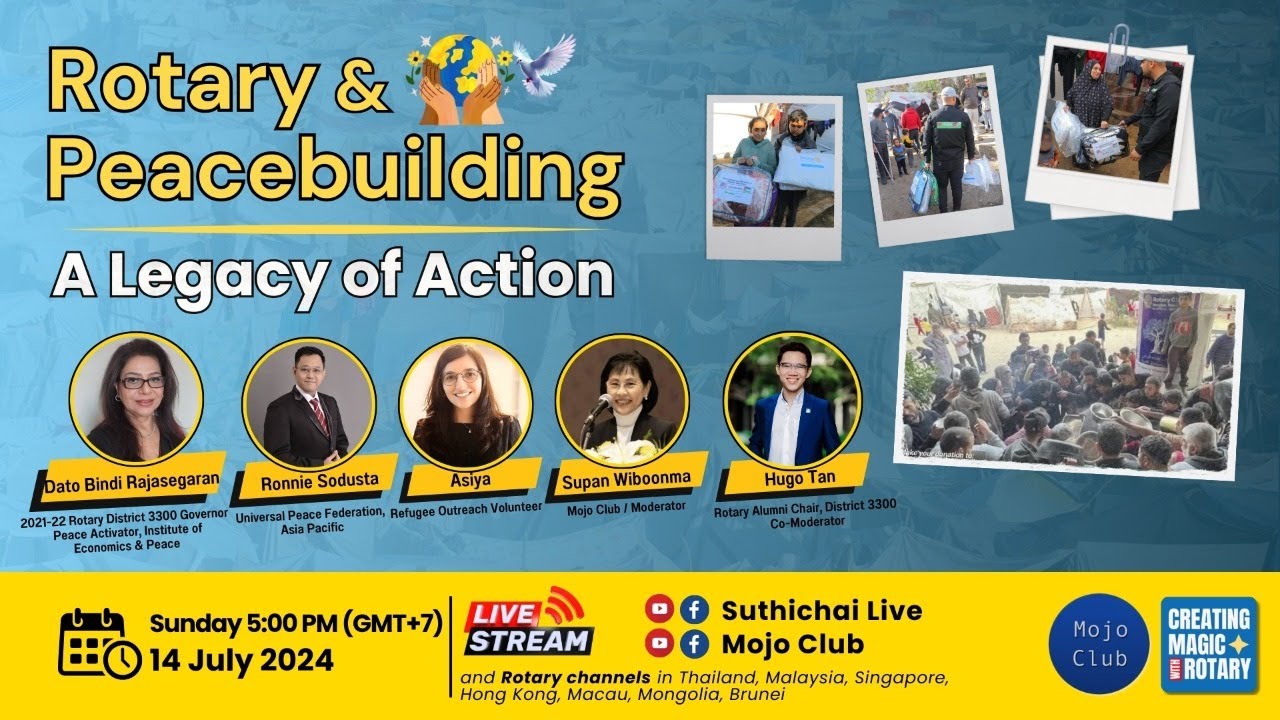Rotary and Peacebuilding : A Legacy of Action Creating Magic with ...