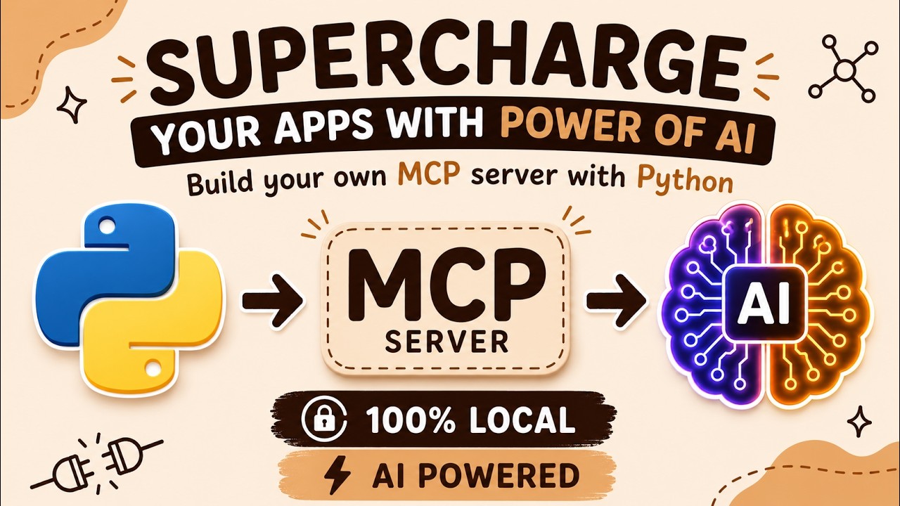 Supercharge your apps with POWER of AI | Build your own MCP server with ...