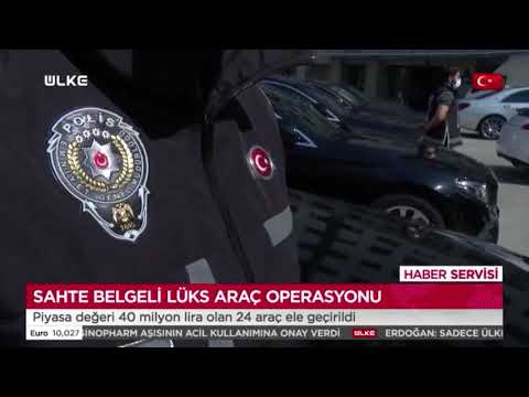 40 MİLYON DEĞERİNDEKİ LÜKS ARAÇLARI KAÇAK YOLLARLA ÜLKEYE SOKTULAR!