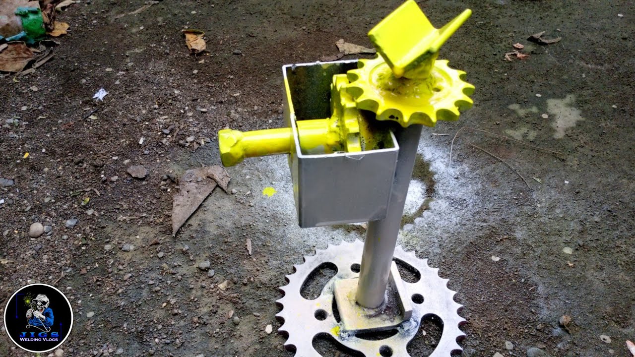 How To Make A Simple Jack At Home Very Easily || Diy Jack Stand Scrap ...