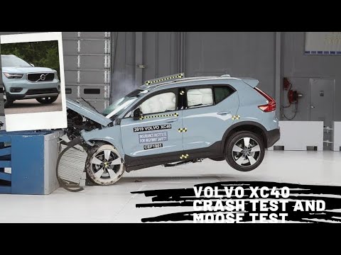 Volvo XC40 Crash Test And Moose Test - YouTube