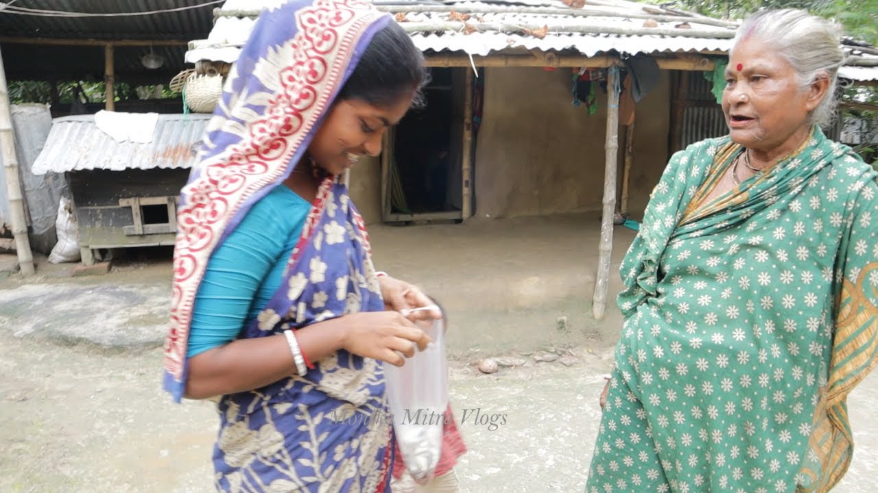 delicious small fish curry cooking with vegetable & eating with rice by ...