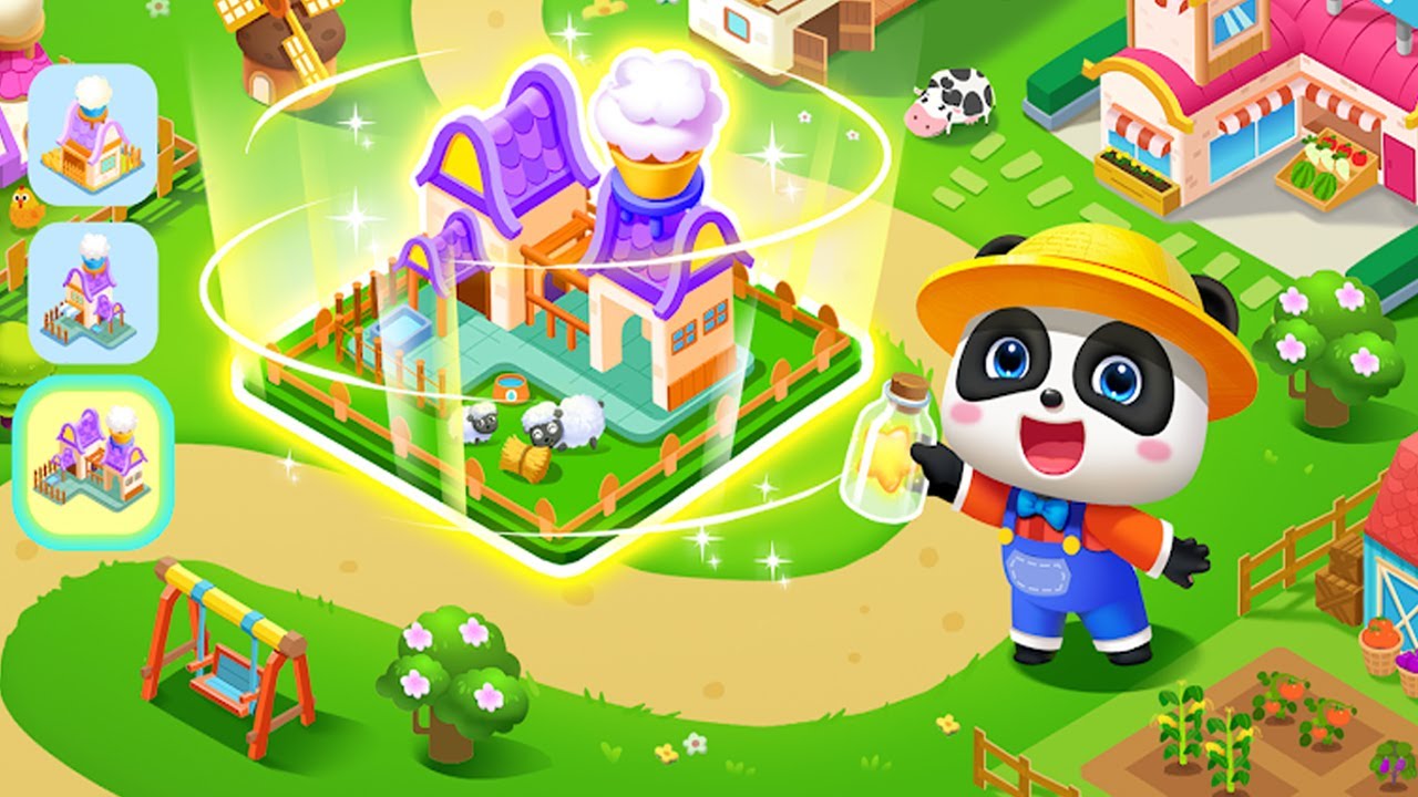 BabyBus Town: My Farm #3 - Help Kiki to Unlock Farm Buildings and ...