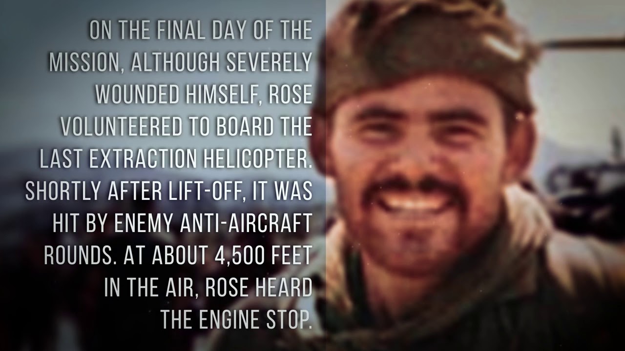 President Trump Awards Medal of Honor to Gary "Mike" Rose, Army Medic ...