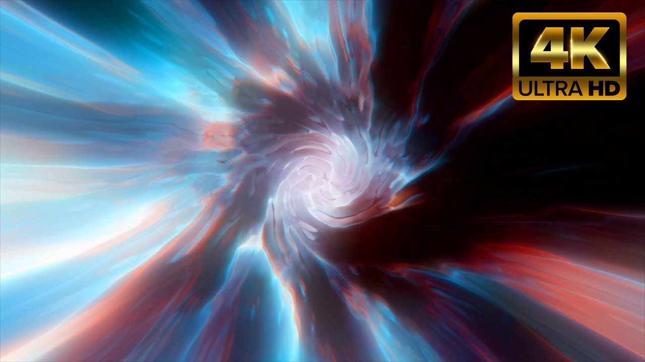 Spinning Space Tunnel Background – 1HR LOOP 4K 60FPS - YouTube