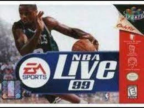 NBA Live 99 (N64) (Spurs vs Knicks) (NBA Finals Game 1) (June 16th 1999 ...