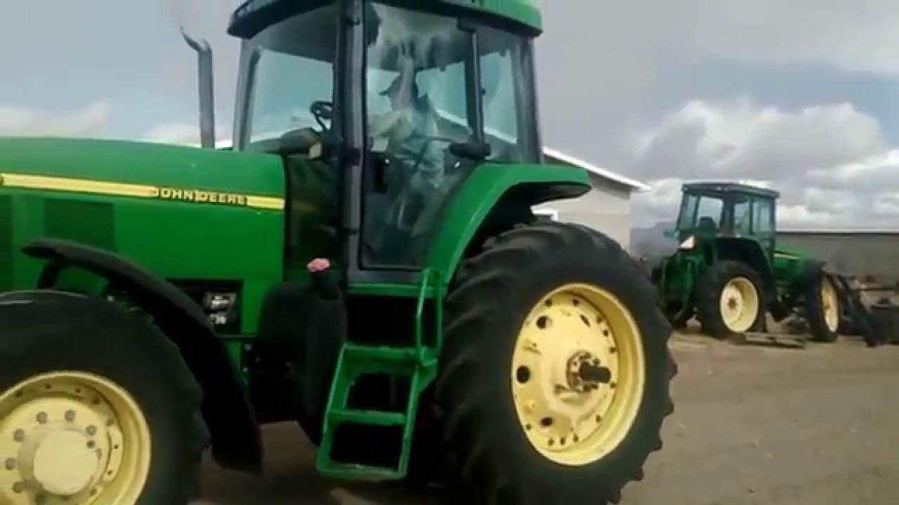 Tractor John Deere 7610 $30,300 Dlls. 1999 4x4 - YouTube