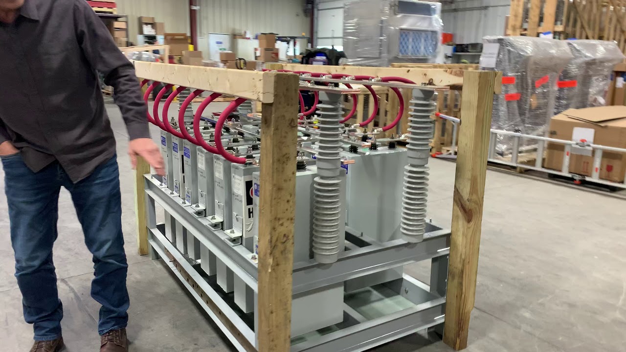 NEPSI Capacitor Test Rack for Shunt Compensating Our Vendor's Reactor ...