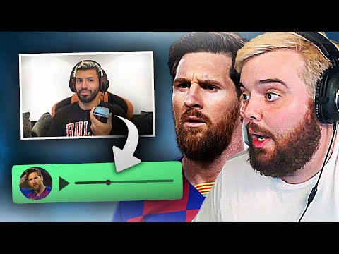 MESSI me PERDONA en DIRECTO con el KUN AGÜERO - FIN de la HISTORIA