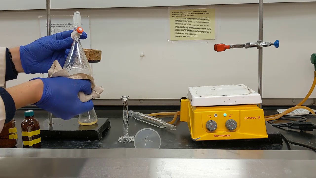Acetate Esters Lab - YouTube