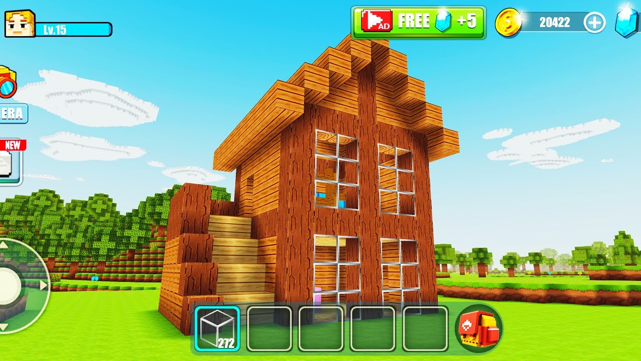 World Building Craft Gameplay #216 | Large Hut 🛖 - YouTube