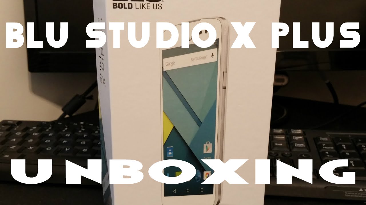 Blu Studio X Plus Unboxing! - YouTube