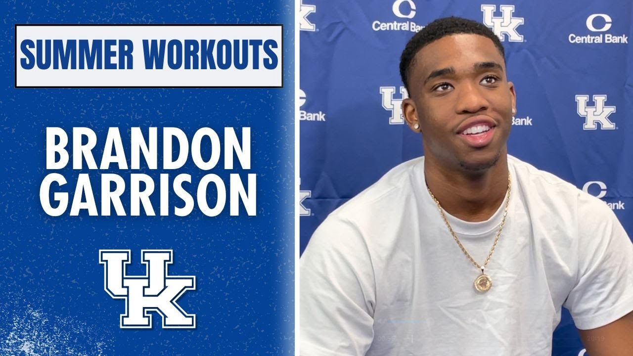 Brandon Garrison summer media session (2025) | Kentucky MBB - YouTube