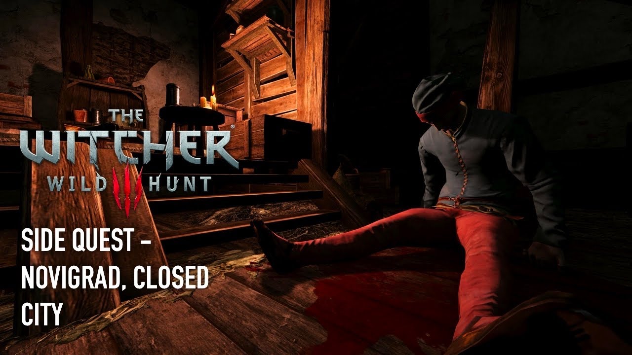 The Witcher 3: Wild Hunt - Novigrad, Closed City - Side Quest - YouTube