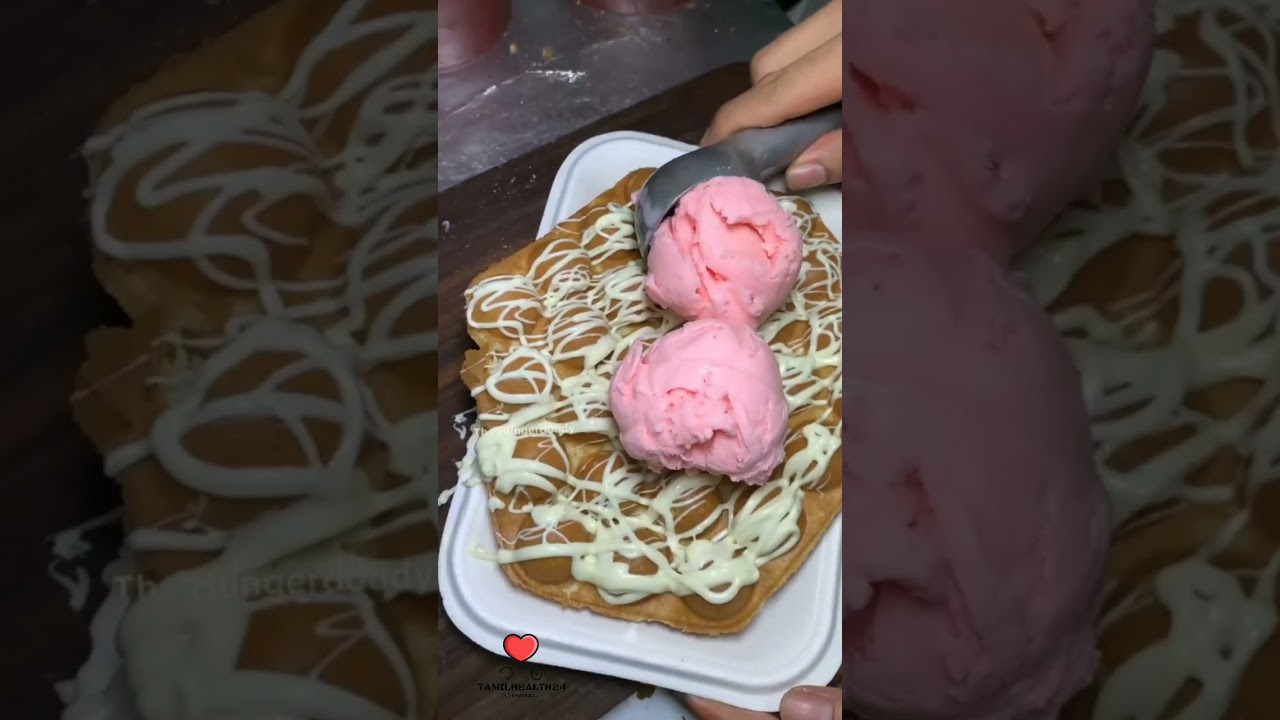 pink bubble gum waffle wraps | yummy waffle wraps | waffle wrap love ...