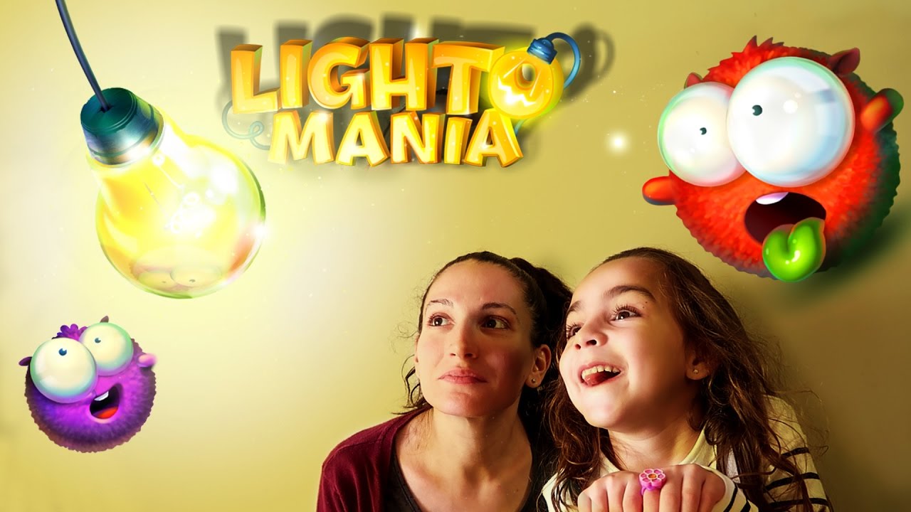 Comiendo bombillas en Lightomania! Juegos tablets para niños (IOS y Android). - YouTube