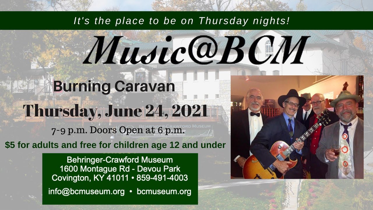 Music@BCM: Burning Caravan Livestream - YouTube