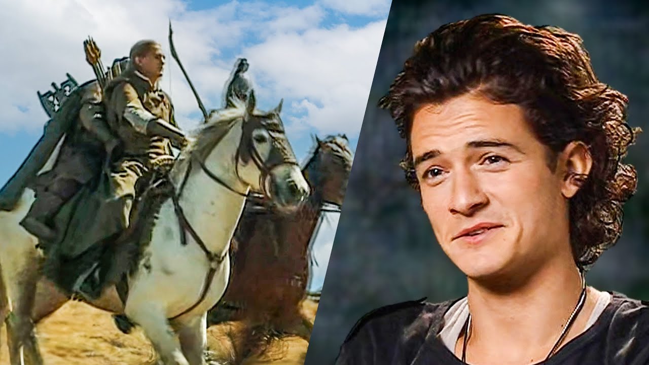 LOTR bloopers: When Orlando Bloom BROKE his ribs! (by falling off a ...