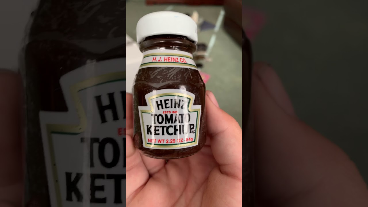 Very old ketchup - YouTube