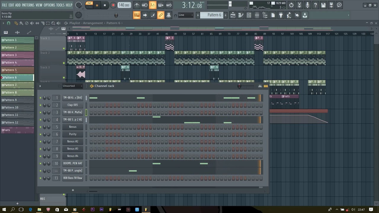 Making an afro trap beat - sjava, emtee, ambitiouz type beat - YouTube