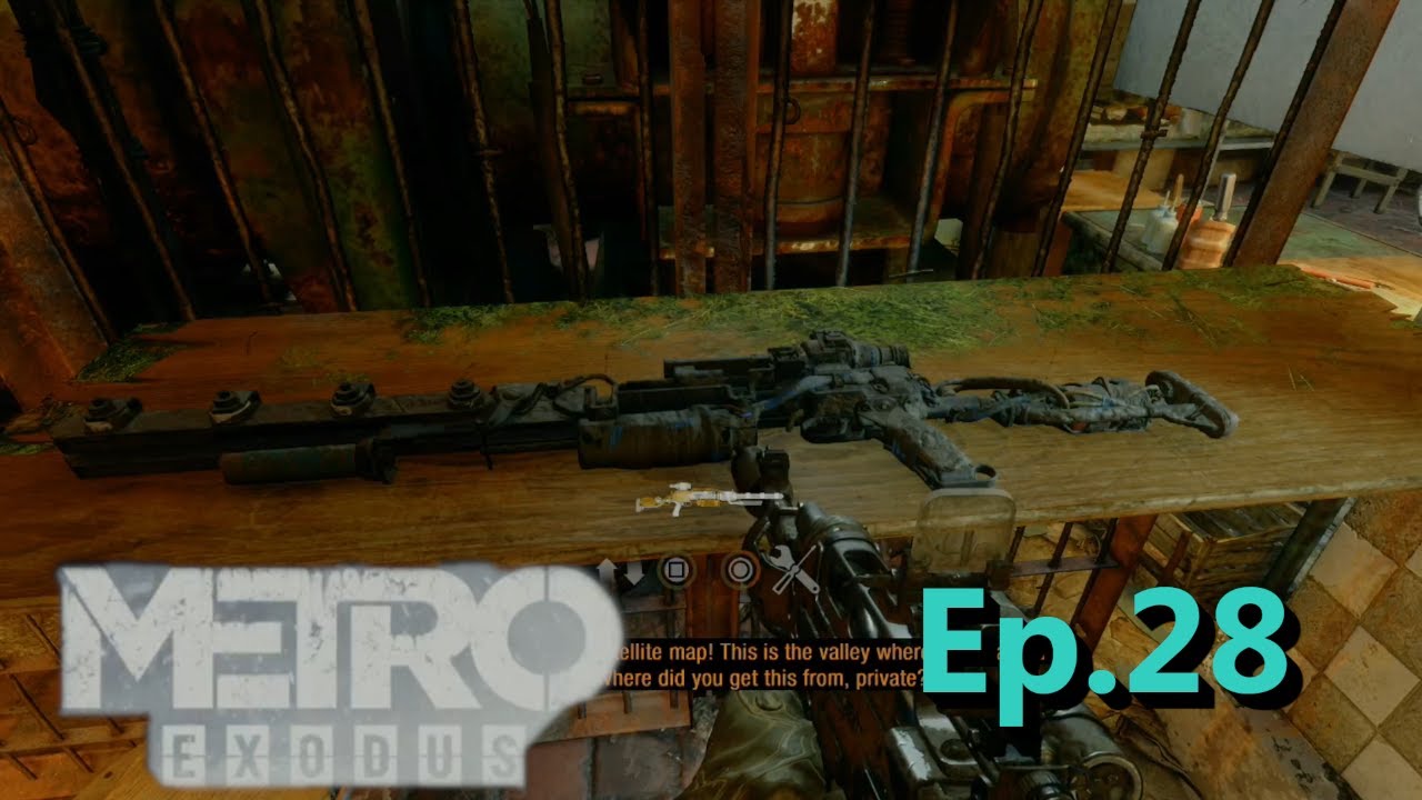 Metro Exodus [Hardcore]: I missed a whole gun.... - YouTube