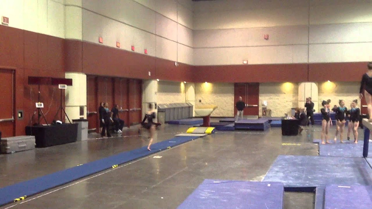 Amanda Cheney Gymnastics 2013 Level 10 Vault Magical Classic - YouTube