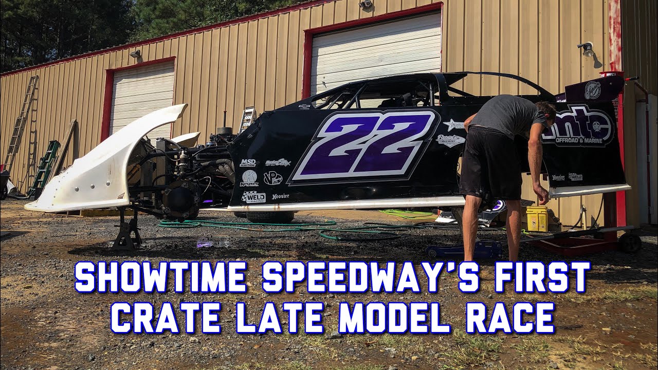 Our first race at Showtime Speedway in Many, La - YouTube