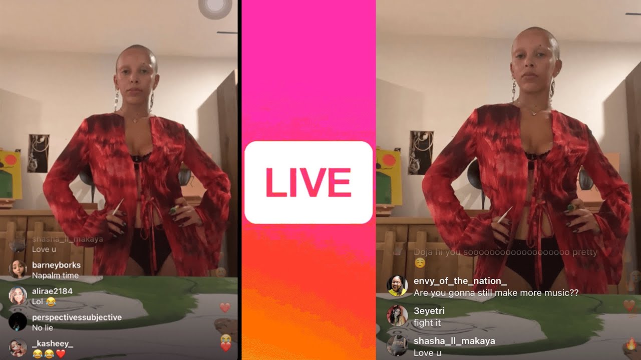 LIVE SENSUAL "DOJA CAT" (DROP BEAT) Exclusivo - YouTube