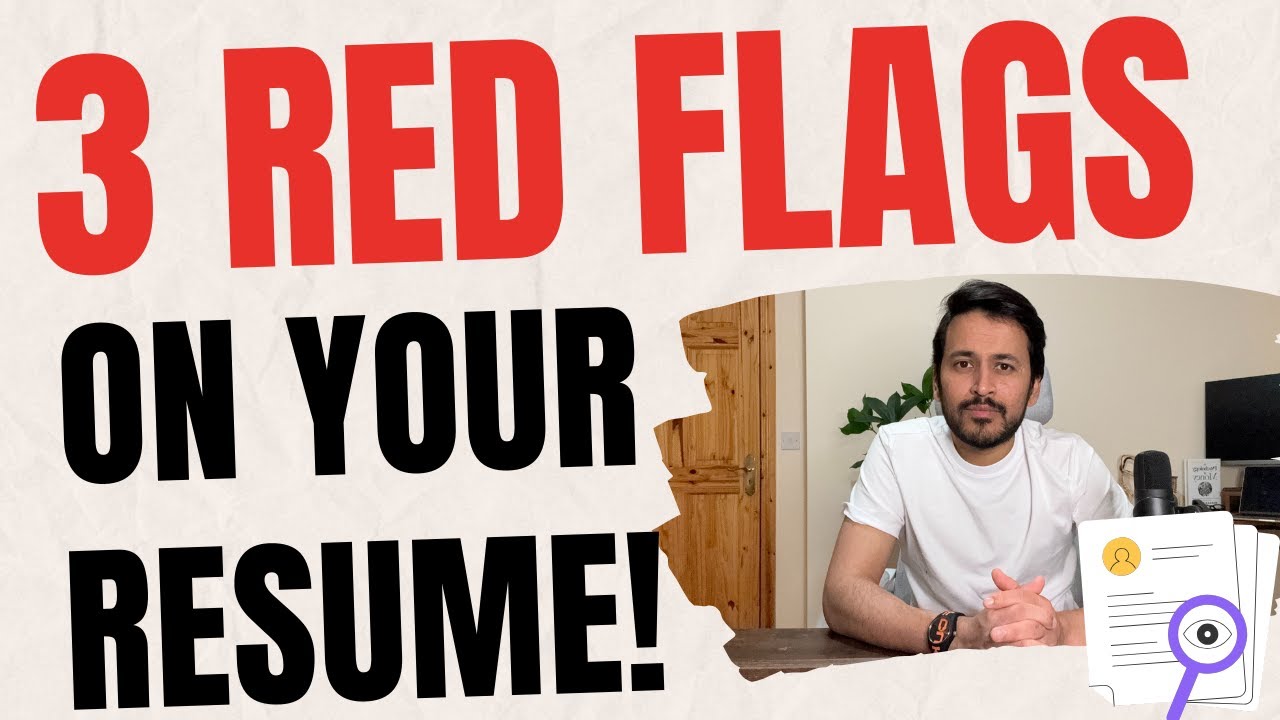 Resume Red Flags to AVOID | 3 Resume Mistakes | Top Resume Tips - YouTube