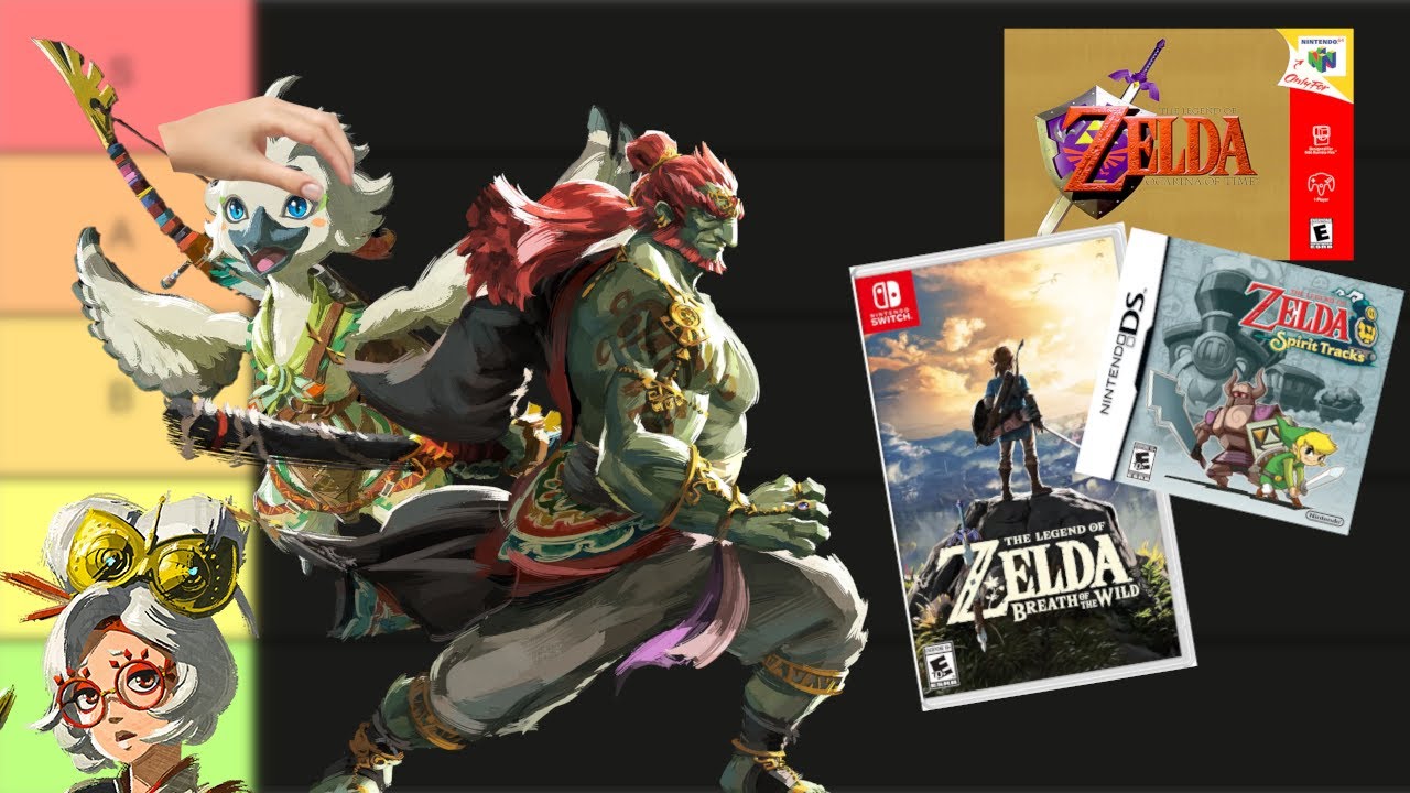 TotK Character Tier List and All Zelda GAMES Tier List - YouTube