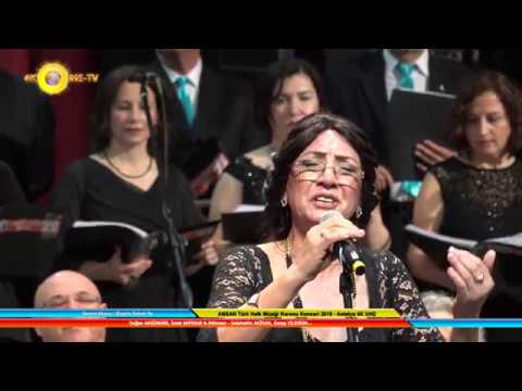 Semra Aksoy - Bugün Sabah İle - ANSAN Türk Halk Müziği Korosu Konseri 2018 - Antalya 4K UHD