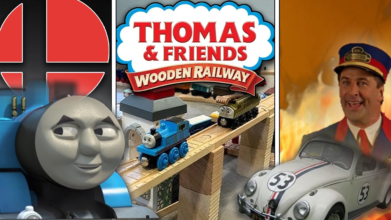 THOMAS TAKES ON SUPER SMASH BROS IN THIS CRAZY MASHUP! - YouTube