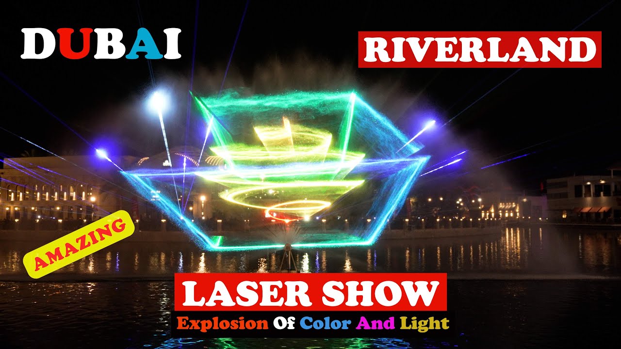 [4K] Amazing Laser Show at Riverland, DUBAI | Legoland | UAE - YouTube