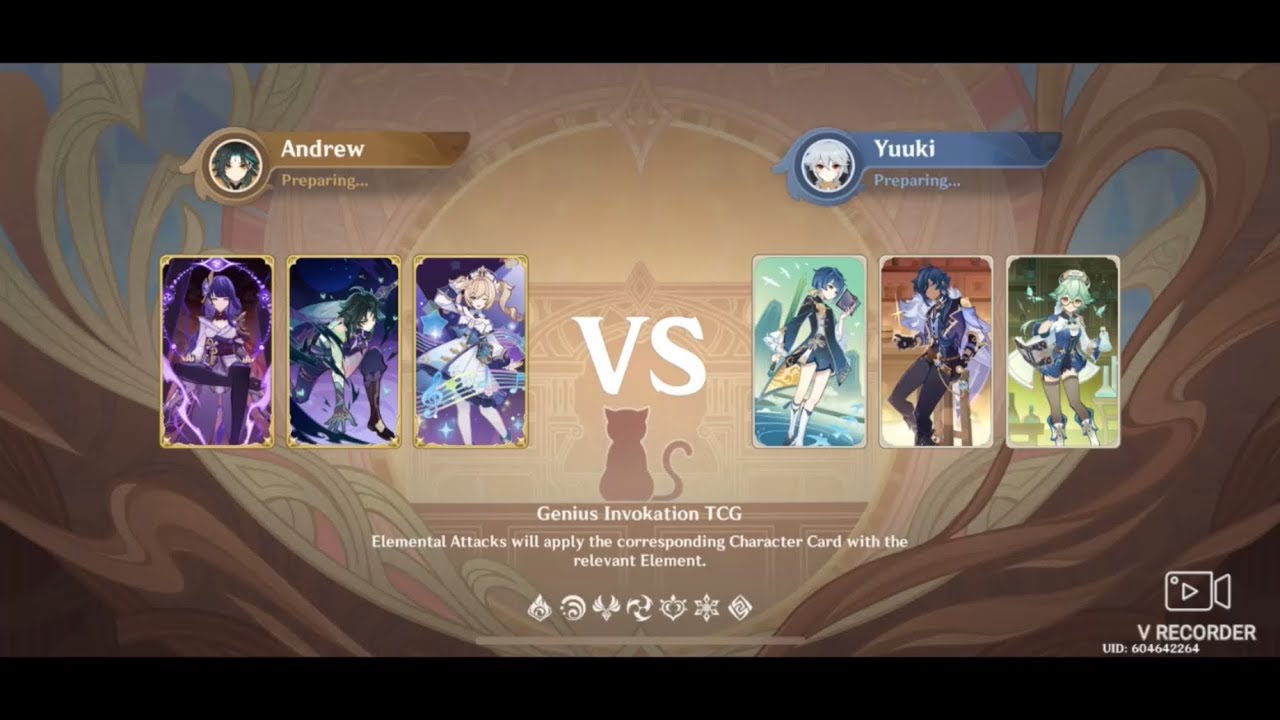 Genius Invocation TCG |Match 93| (Genshin Impact) - YouTube