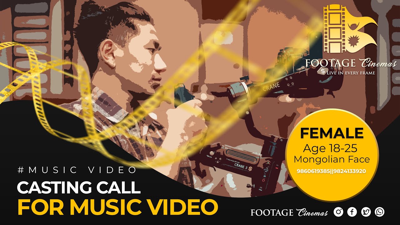Casting Call MUSIC VIDEO ko laagi Female Actor Chayo - YouTube