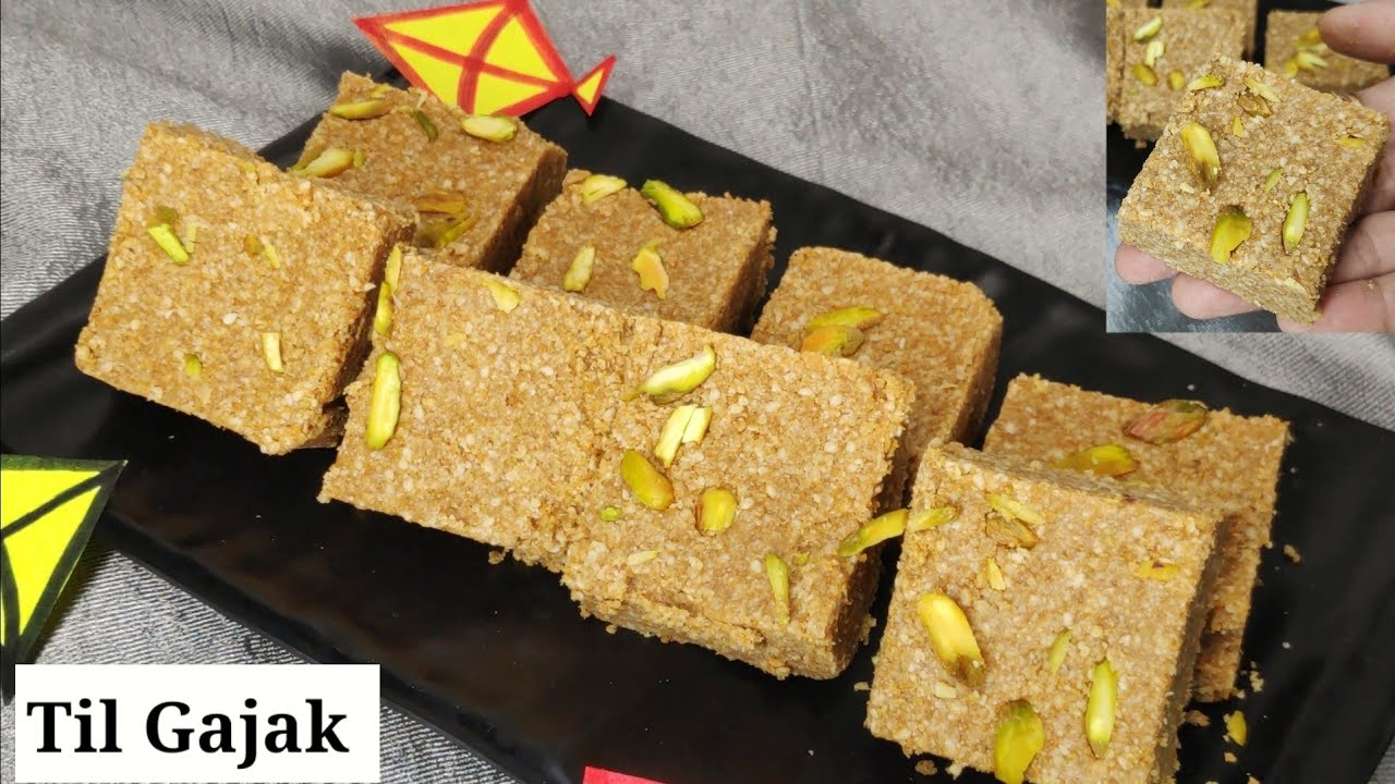 Til Gajak | Til gajak recipe | Til gud gajak recipe | cook with kasni ...