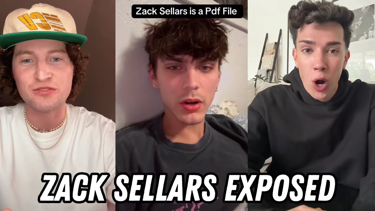 Zack Sellars Exposed For What He Accused James Charles Of - YouTube